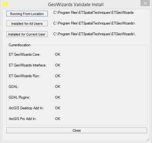 validateInstallation